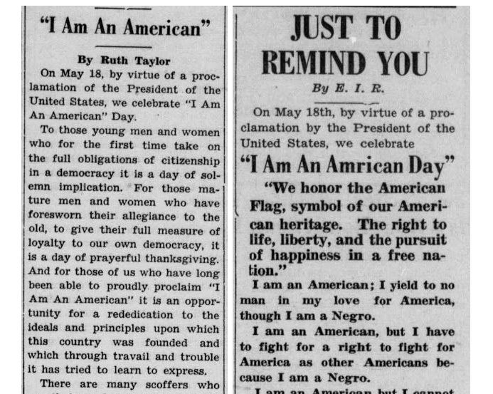 I Am an American Day - Citizen U®