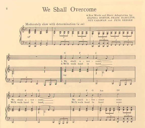 We Shall Overcome - Civics Lesson Library