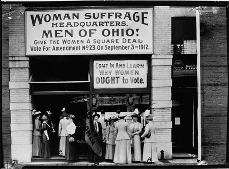 Tactics in the March to Suffrage - Civics Lesson Library